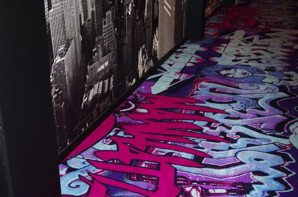 Graffiti Carpet - Dansk Wilton